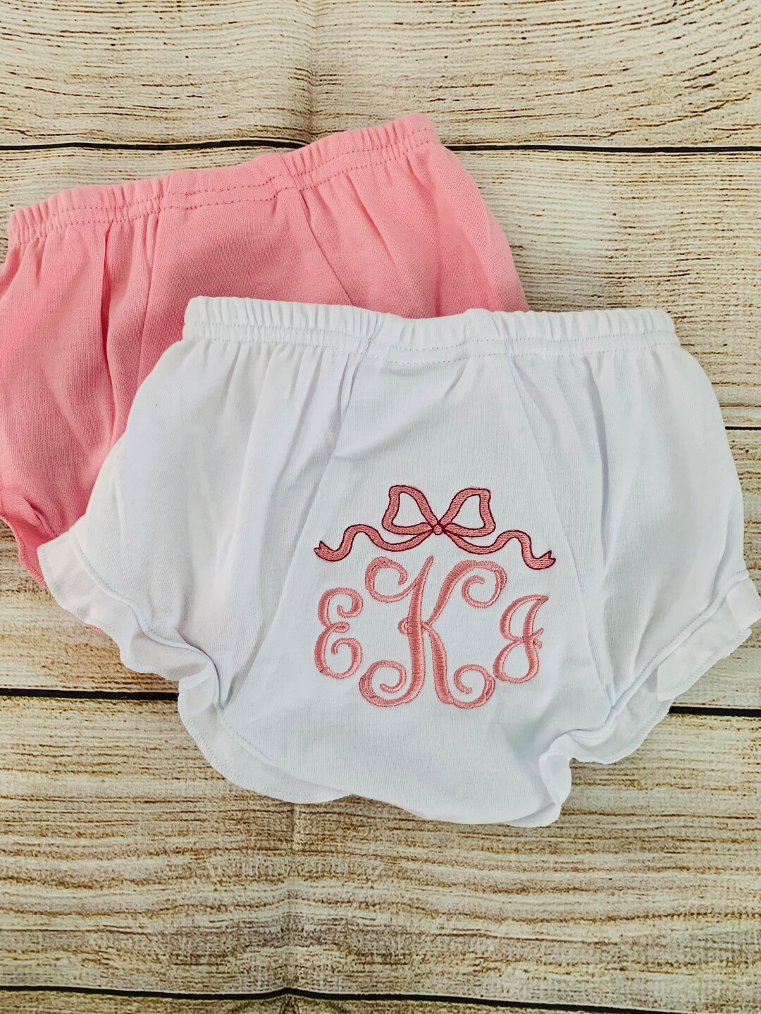 Monogram Diaper Bloomer Covers, Embroidered Diaper Covers for Baby ...