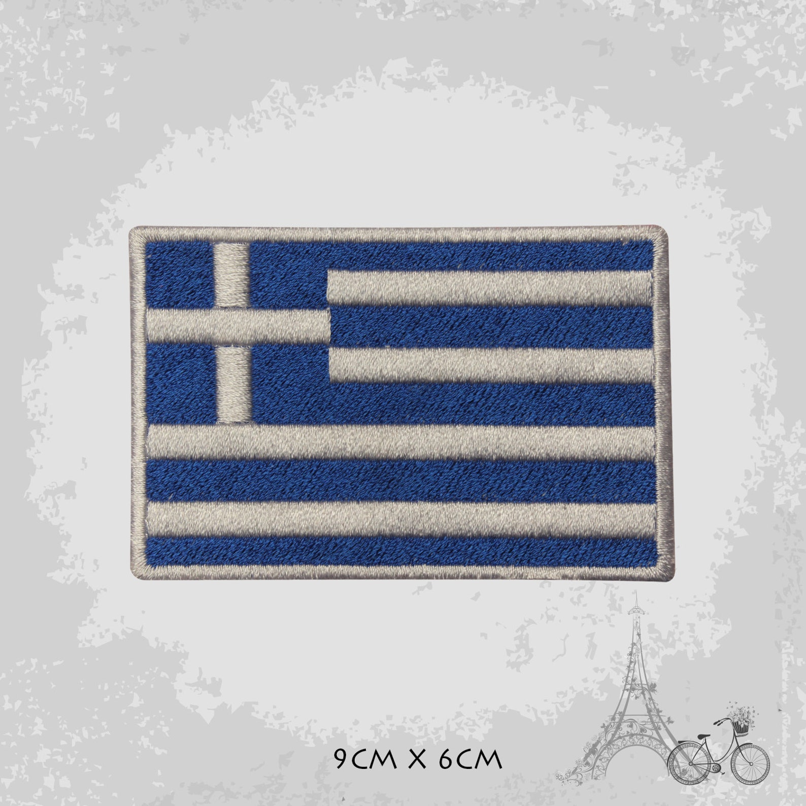 Greece National Flag Embroidered Iron on Patch Sew on Badge - Etsy