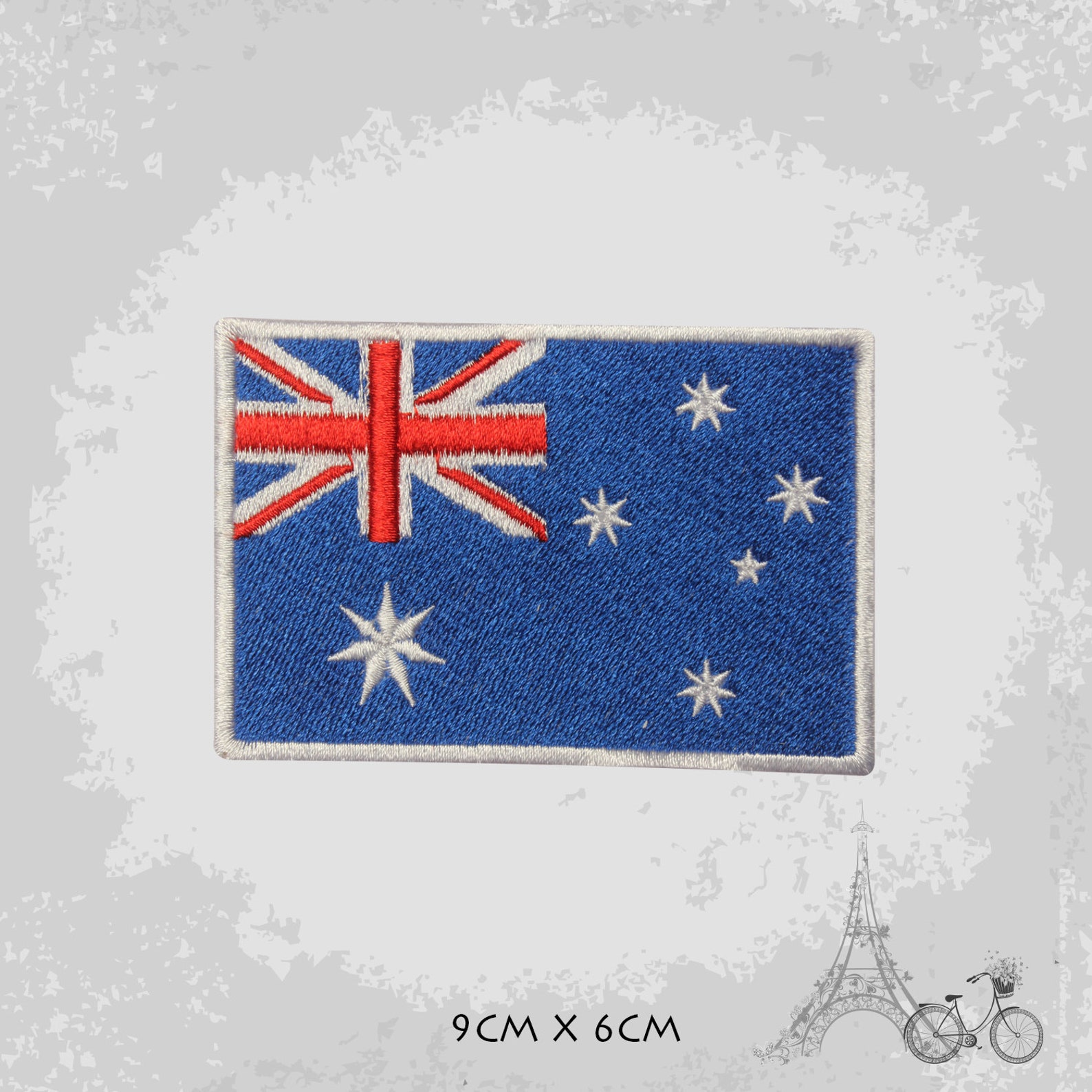 Australia National Flag Embroidered Iron on Patch Sew on Badge - Etsy