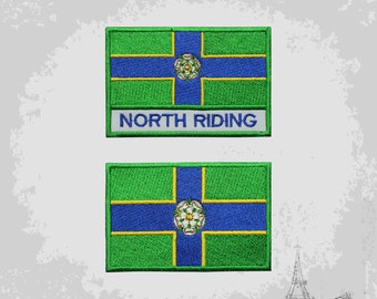 UK STAFFORDSHIRE County Flag Embroidered Iron on Patch Sew on - Etsy