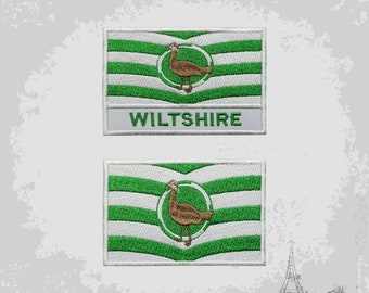 UK PEMBROKESHIRE County Flag Embroidered Iron on Patch Sew on Badge Applique for Clothes Etc - Etsy