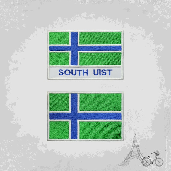 SOUTH UIST UK County Flag Embroidered Iron on Patch Sew on - Etsy