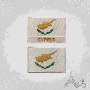 Cyprus National Flag Embroidered Iron on Patch Sew on Badge Applique Country National Flag - Etsy