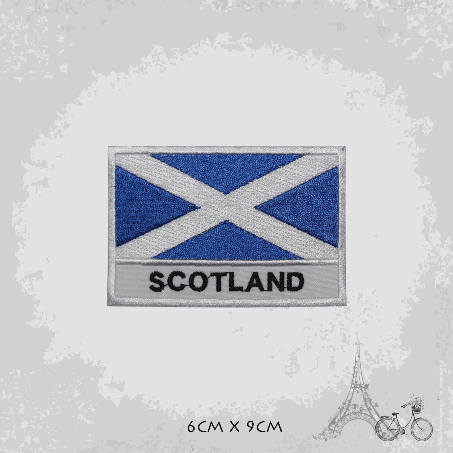Scotland National Flag Embroidered Iron on Patch Sew on Badge - Etsy UK
