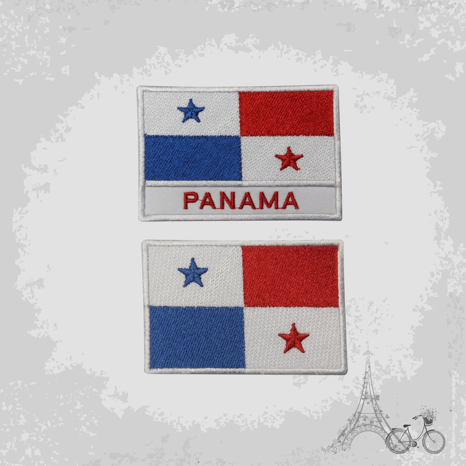 Panama National Flag Embroidered Iron on Patch Sew on Badge | Etsy