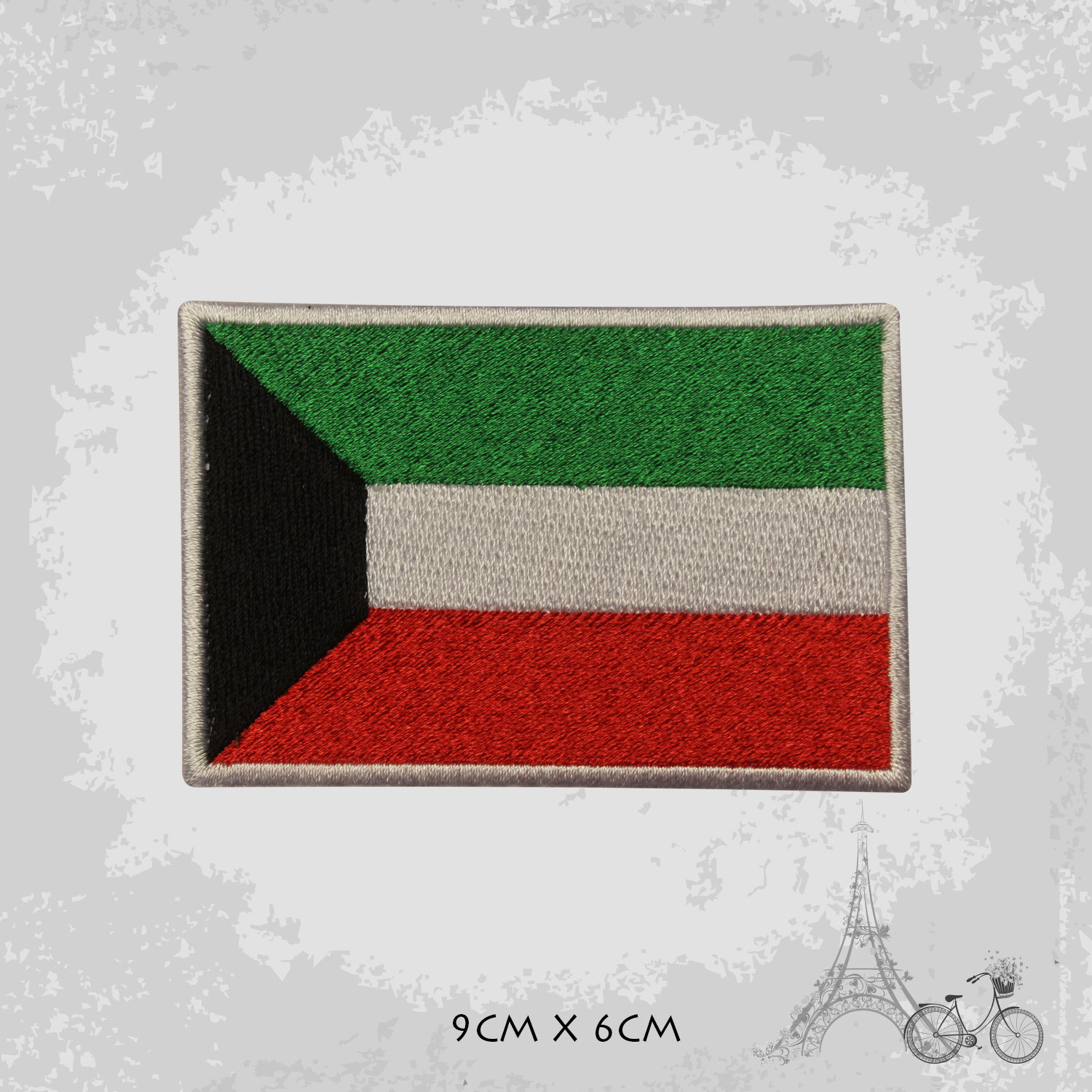 Kuwait National Flag Embroidered Iron On Patch Sew On Badge | Etsy