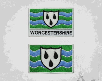 UK SURREY County Flag Embroidered Iron on Patch Sew on Badge - Etsy