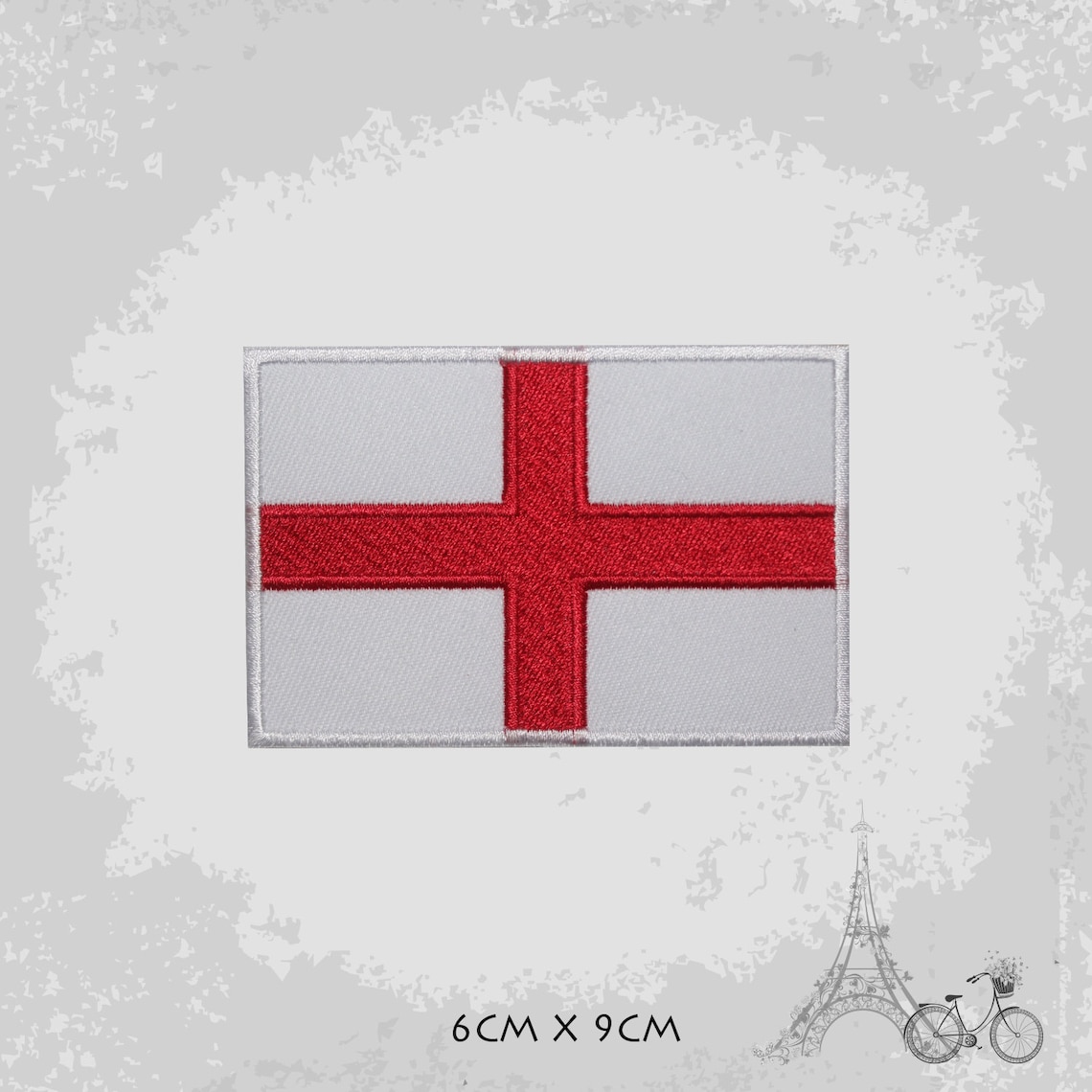 England National Flag Embroidered Iron on Patch Sew on Badge - Etsy