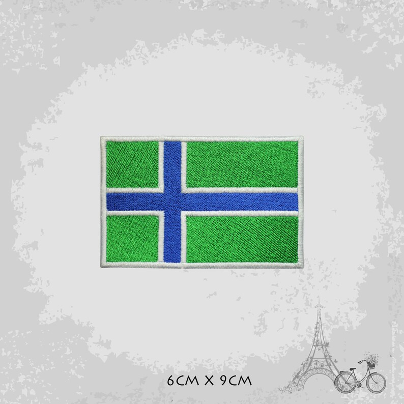 SOUTH UIST UK County Flag Embroidered Iron on Patch Sew on - Etsy