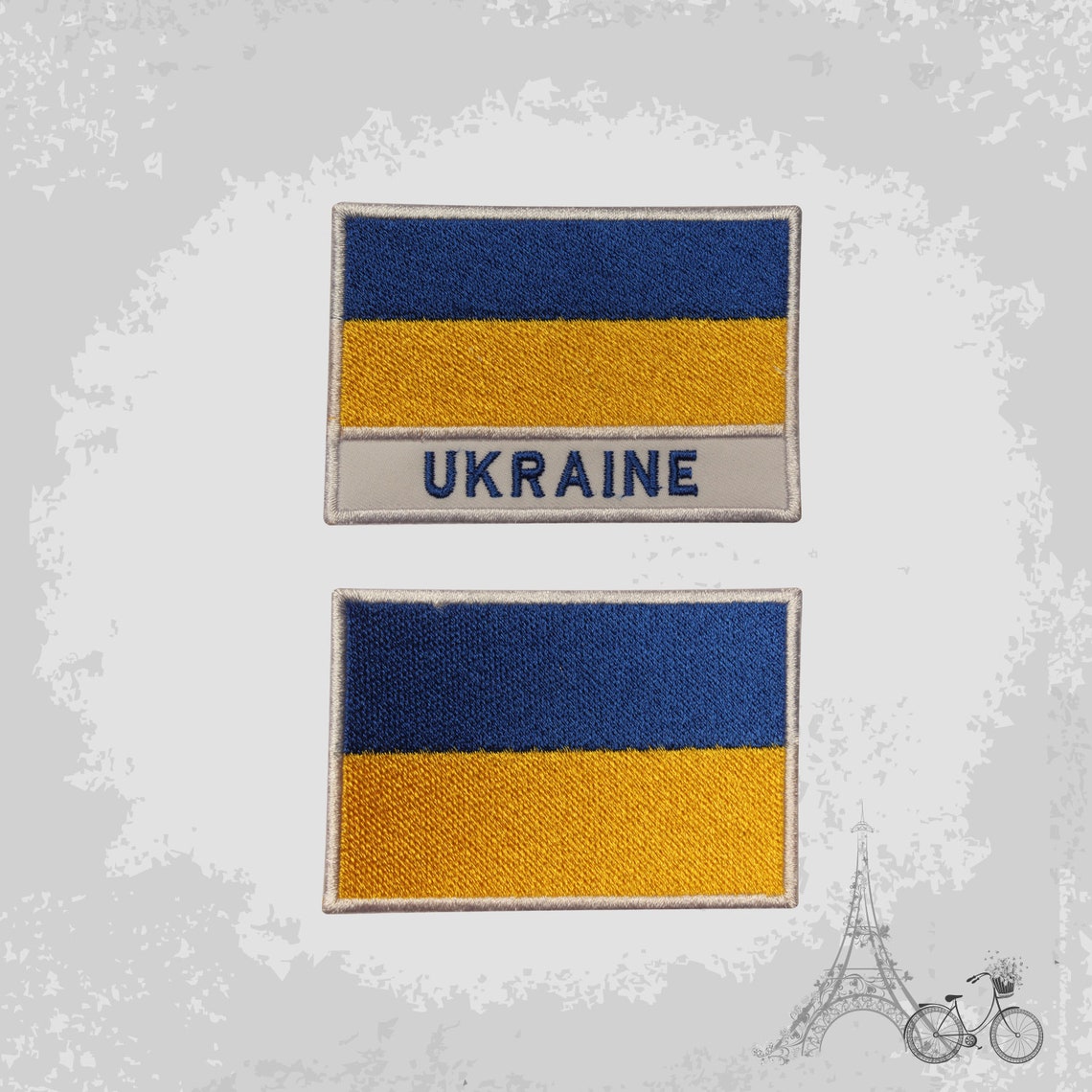 Ukraine National Flag Embroidered Iron on Patch Sew on Badge | Etsy