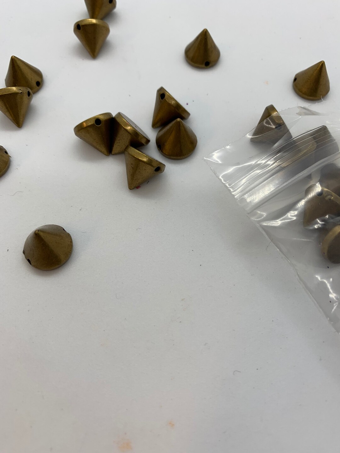 12mm or 1/2" Bronze Plastic Sew on Spike Stud 200pc RB-1 - Etsy