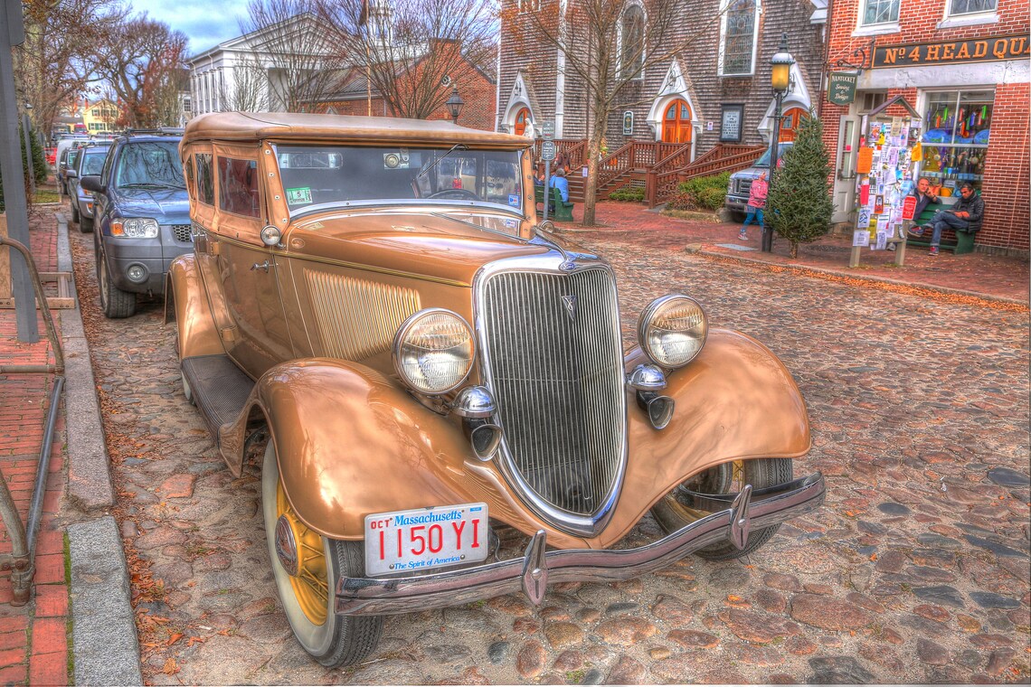 Vintage Nantucket Car - Etsy