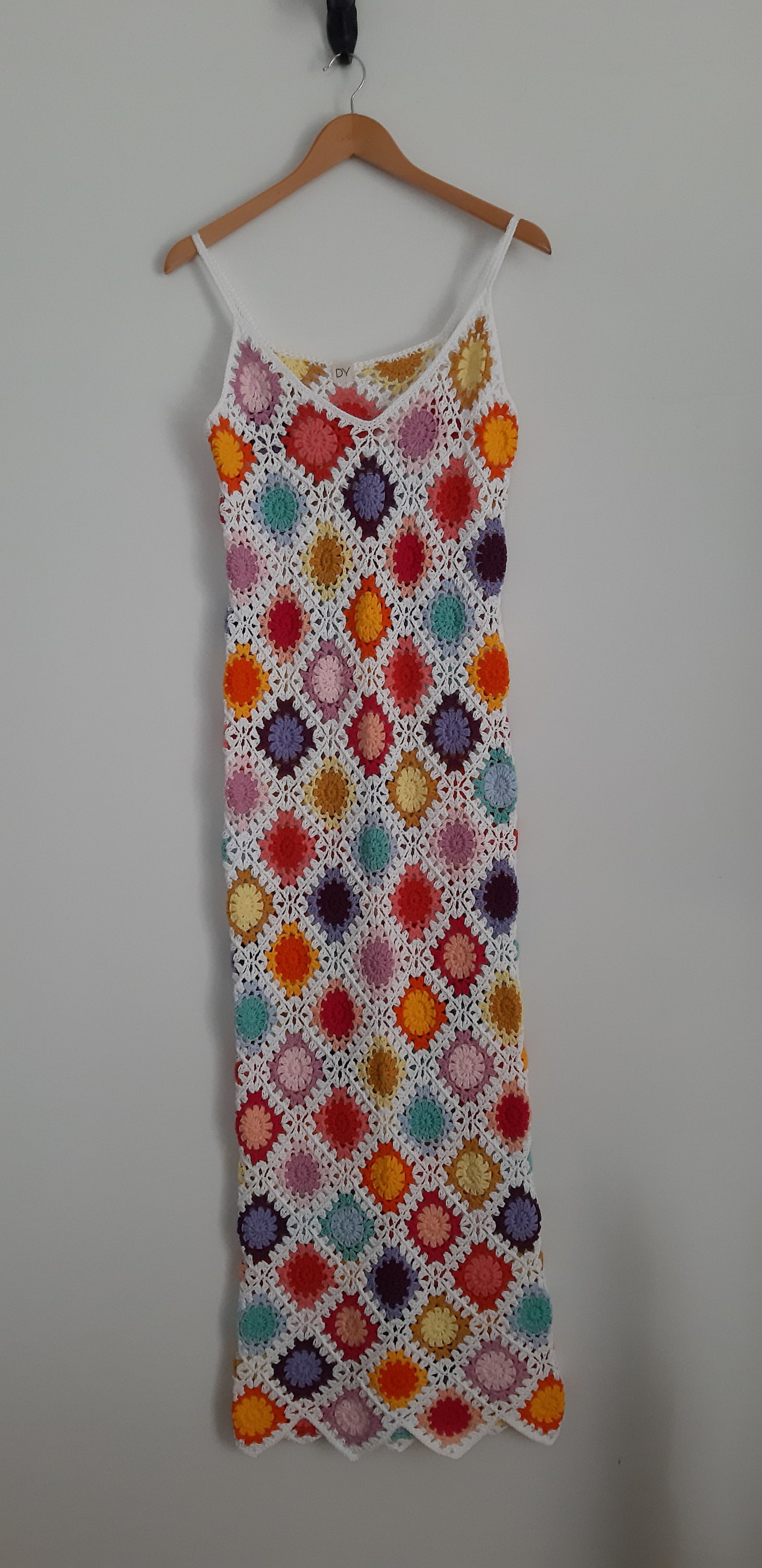 Boho Dress, Crochet Dress, Boho Maxi Dress, Crochet, Hippie Dress ...