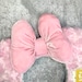 Millennial Pink Fluffy Mouse Ears - Etsy