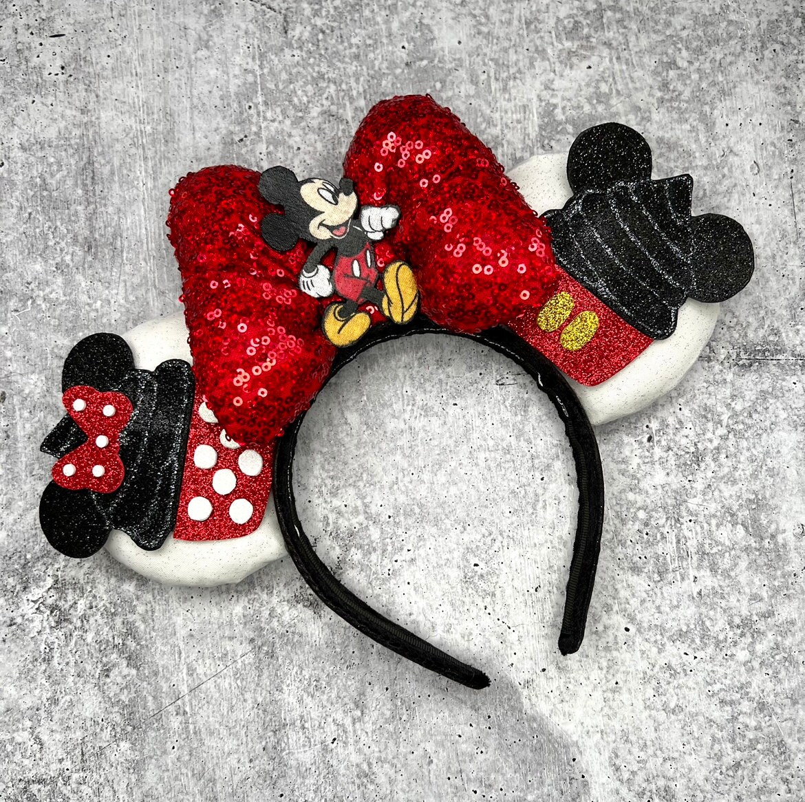 Happy Birthday Cupcake Mickey Mouse Ears - Etsy
