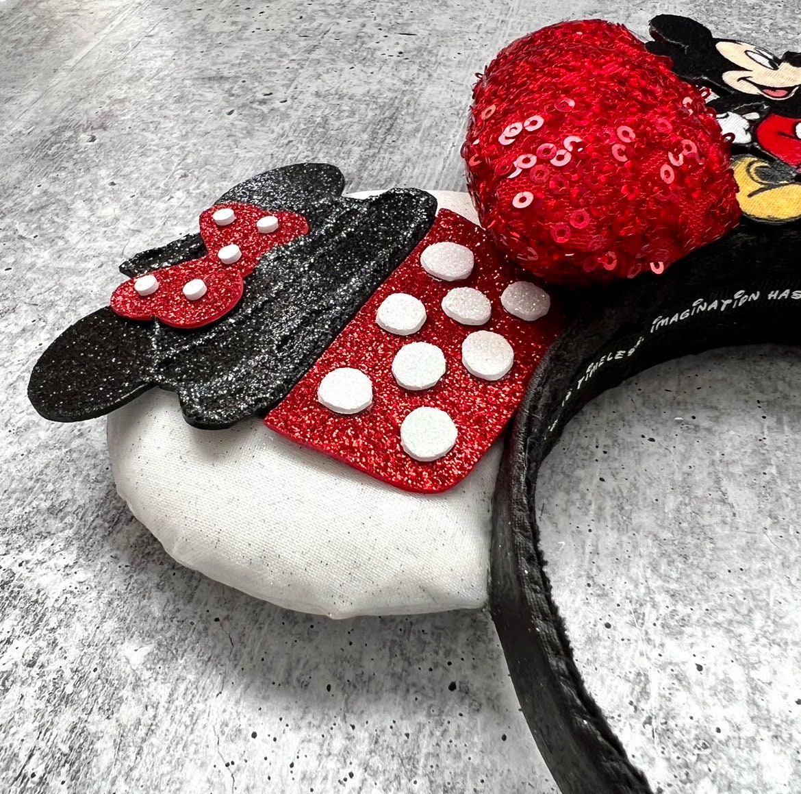 Happy Birthday Cupcake Mickey Mouse Ears - Etsy