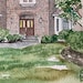 Custom House Portrait, Custom Home Portrait From Photo, Watercolor ...