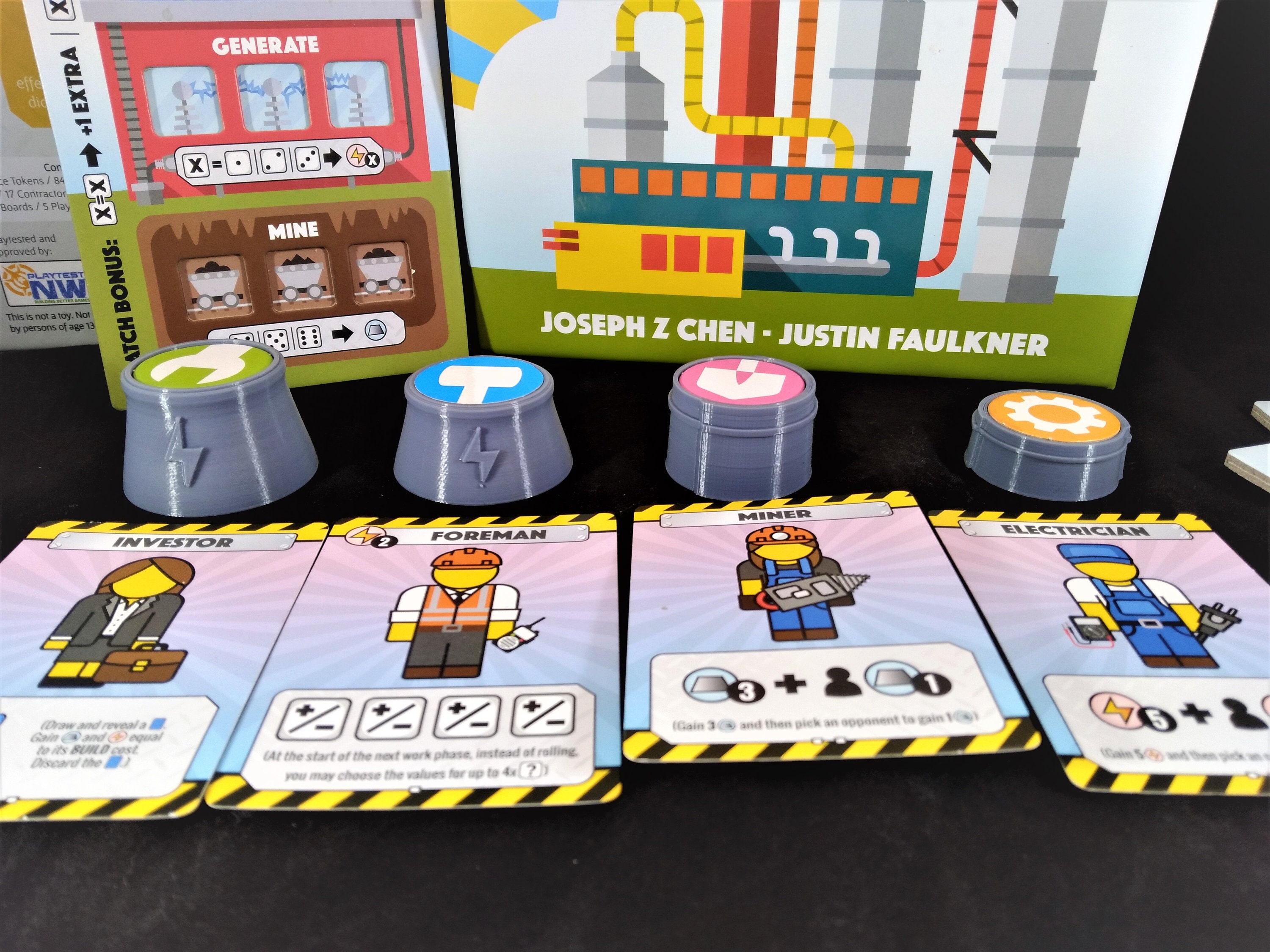 Fantastic Factories Board Game Upgrades - Etsy