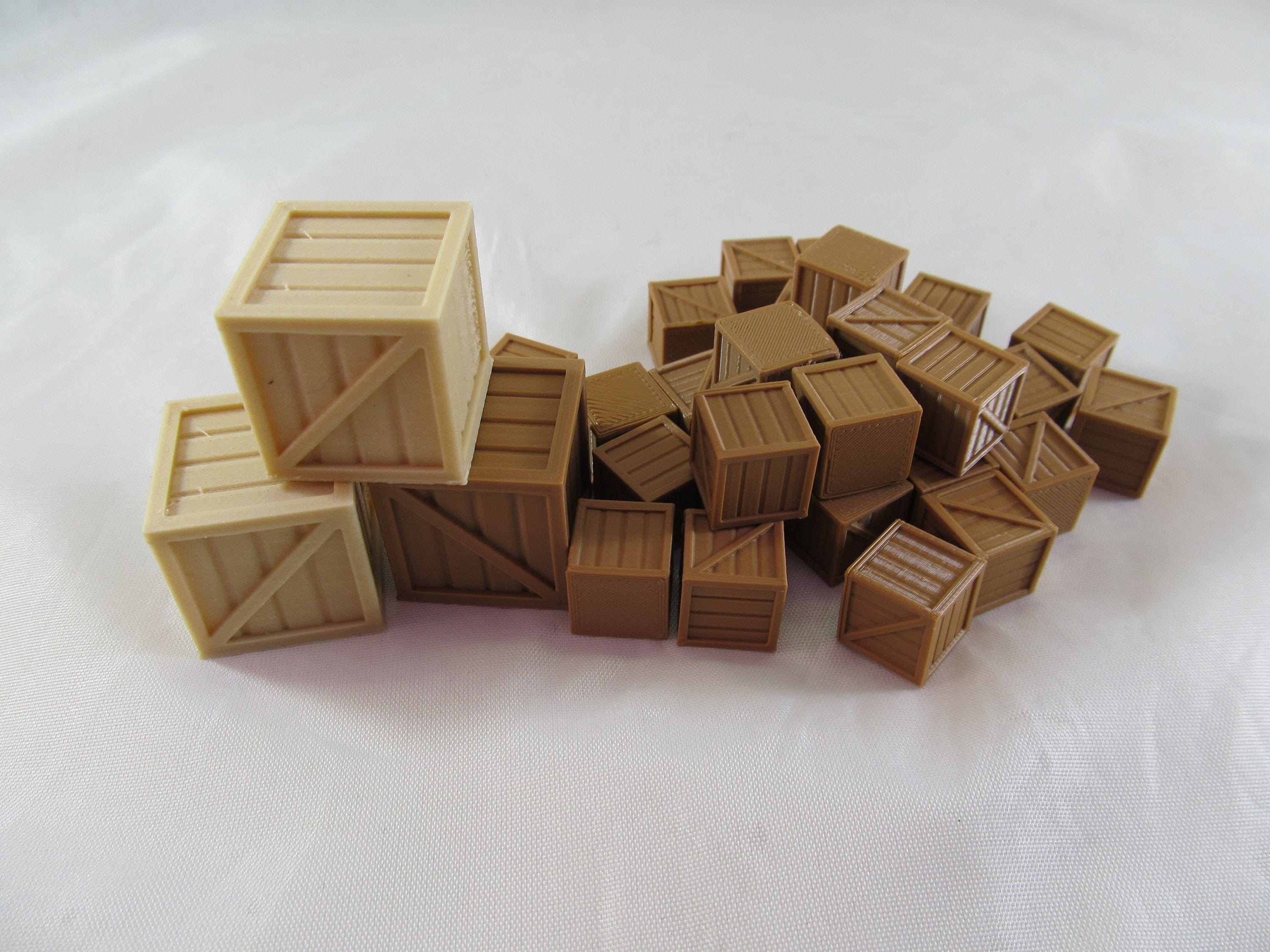 Wooden Crate Resource Token | Etsy