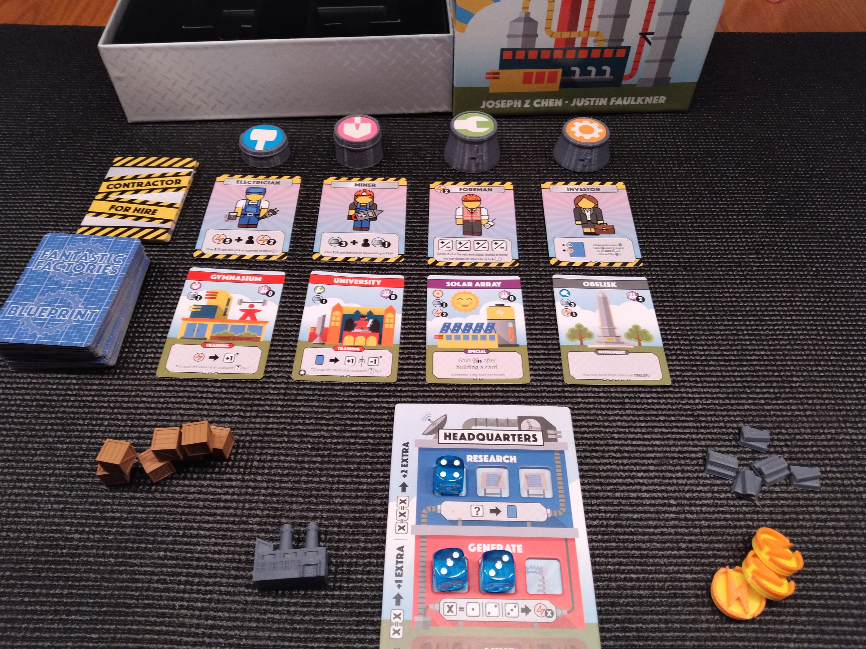 Fantastic Factories Board Game Upgrades - Etsy