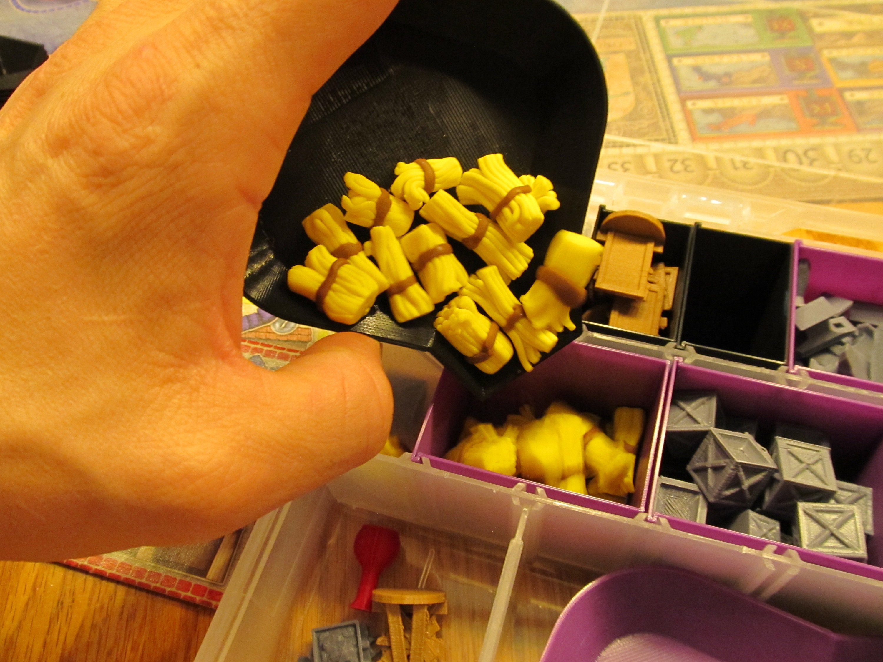 8x Stacking Nesting Game Token Tray 100mm - Etsy