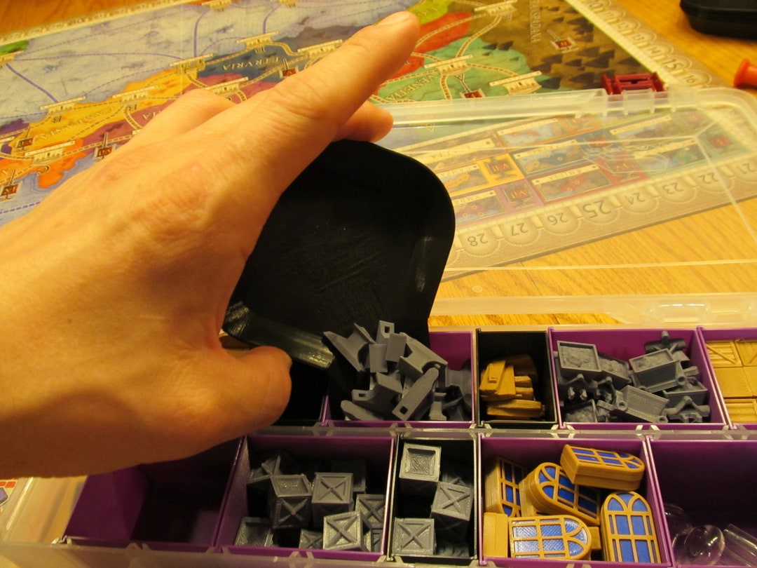 8x Stacking Nesting Game Token Tray 100mm - Etsy