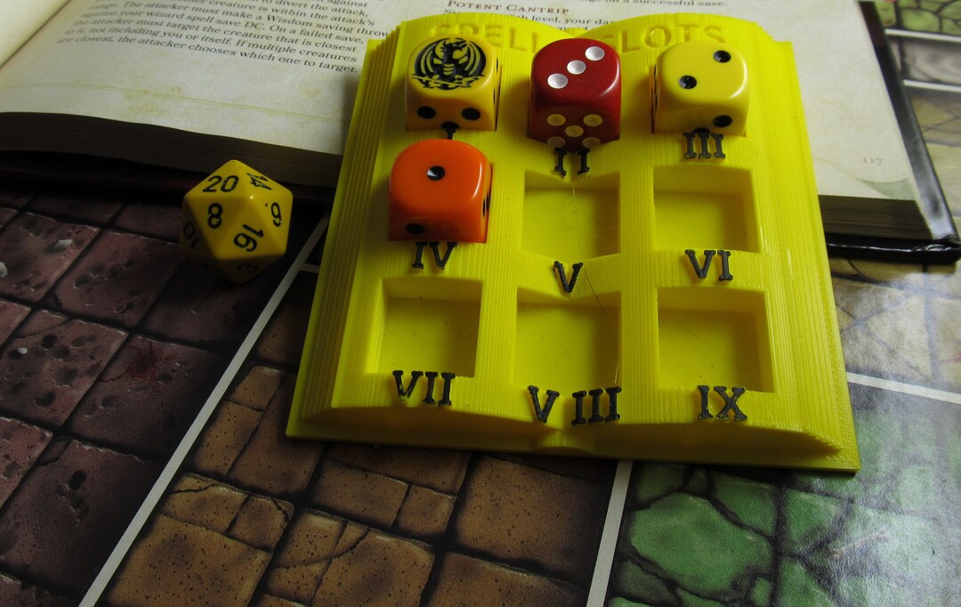 DND Spell Tracker Spell Slot Wizard Spell Book Pathfinder - Etsy