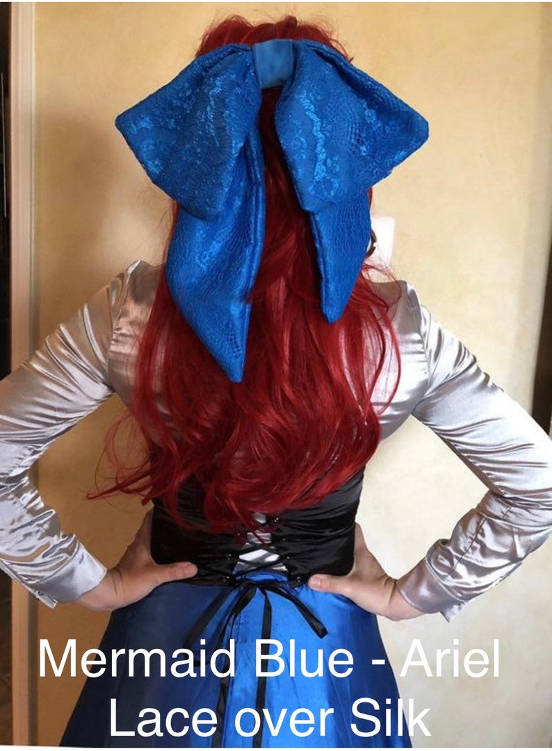 Ariel Cosplay Jumbo Costume Bows - Etsy