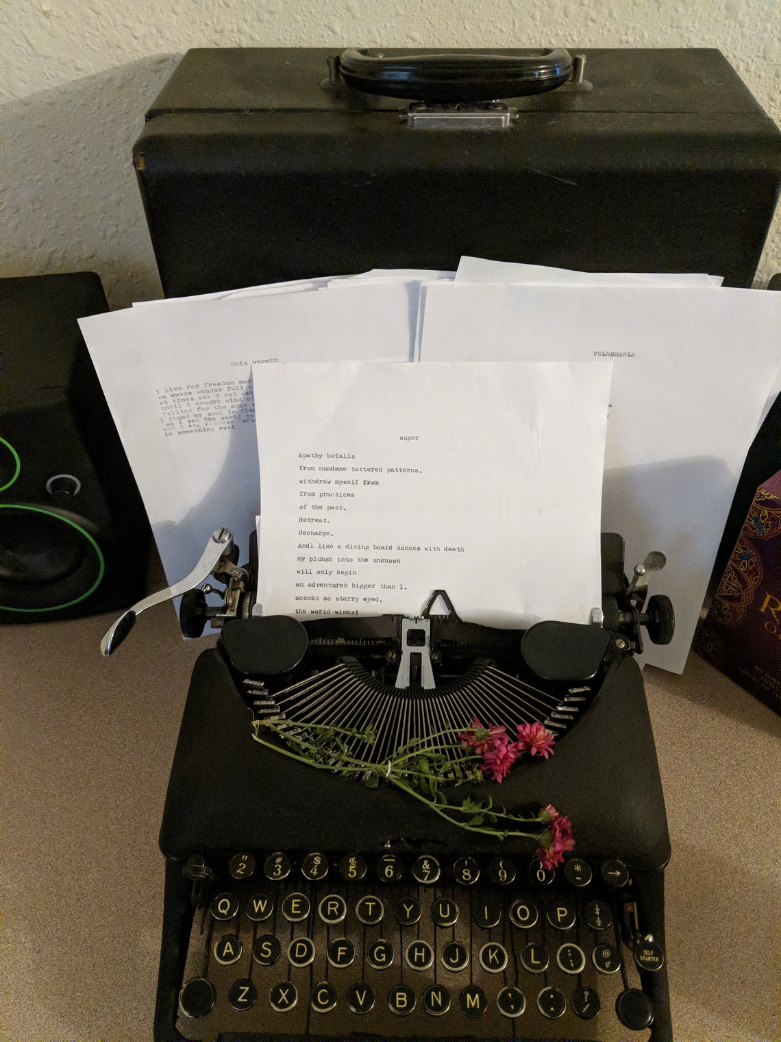 Handtyped & Signed Custom Poems - Etsy