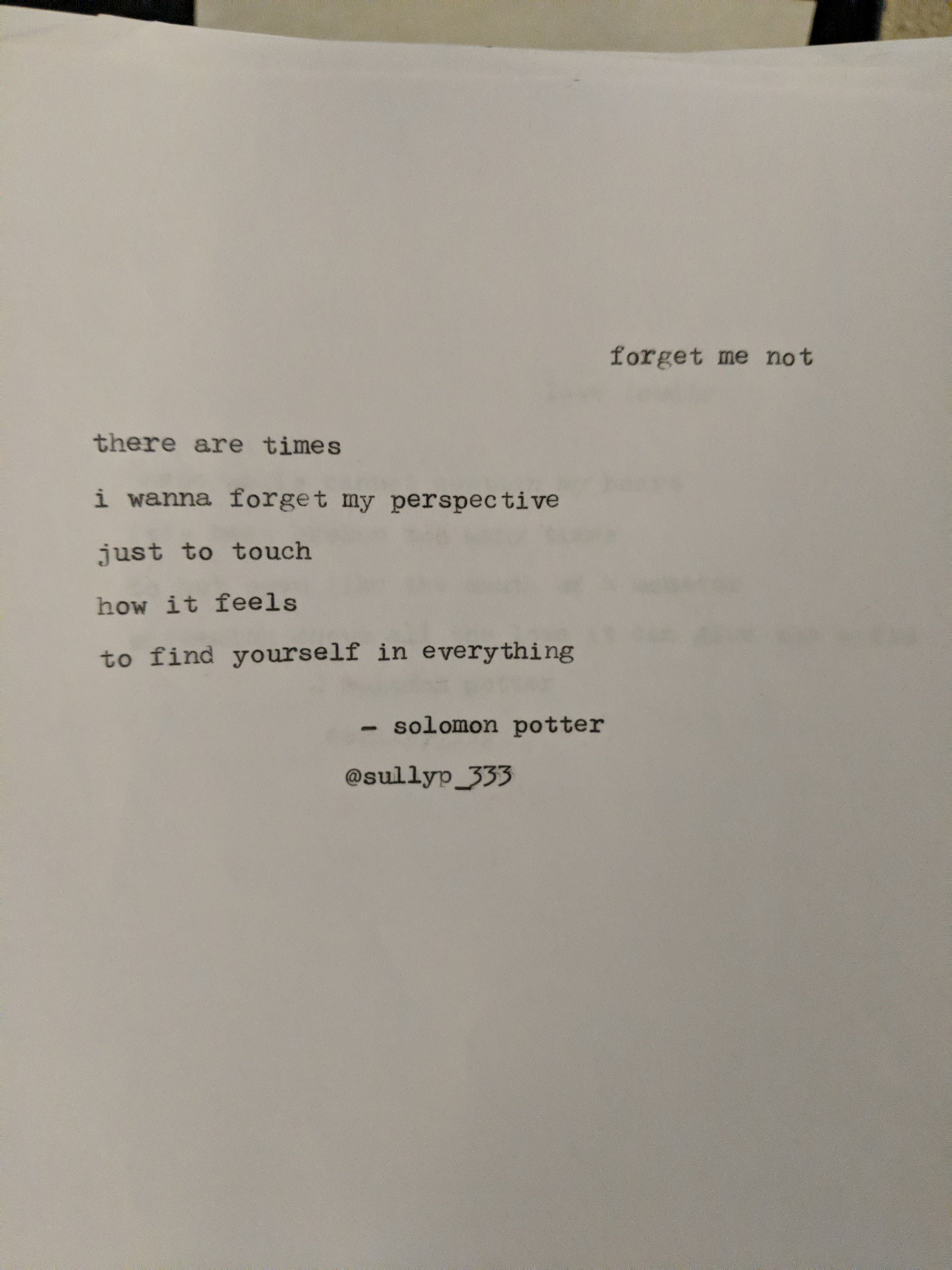 Handtyped & Signed Custom Poems - Etsy