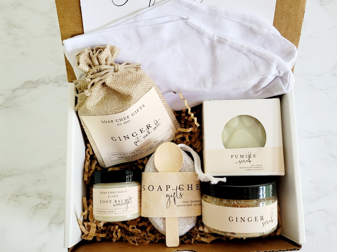 Foot Care Gift, Self Care Spa Box, Clients Gift, Teacher Gift. - Etsy
