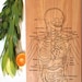 Human Anatomy Charcuterie Board by Bright on Birch Engraved | Etsy