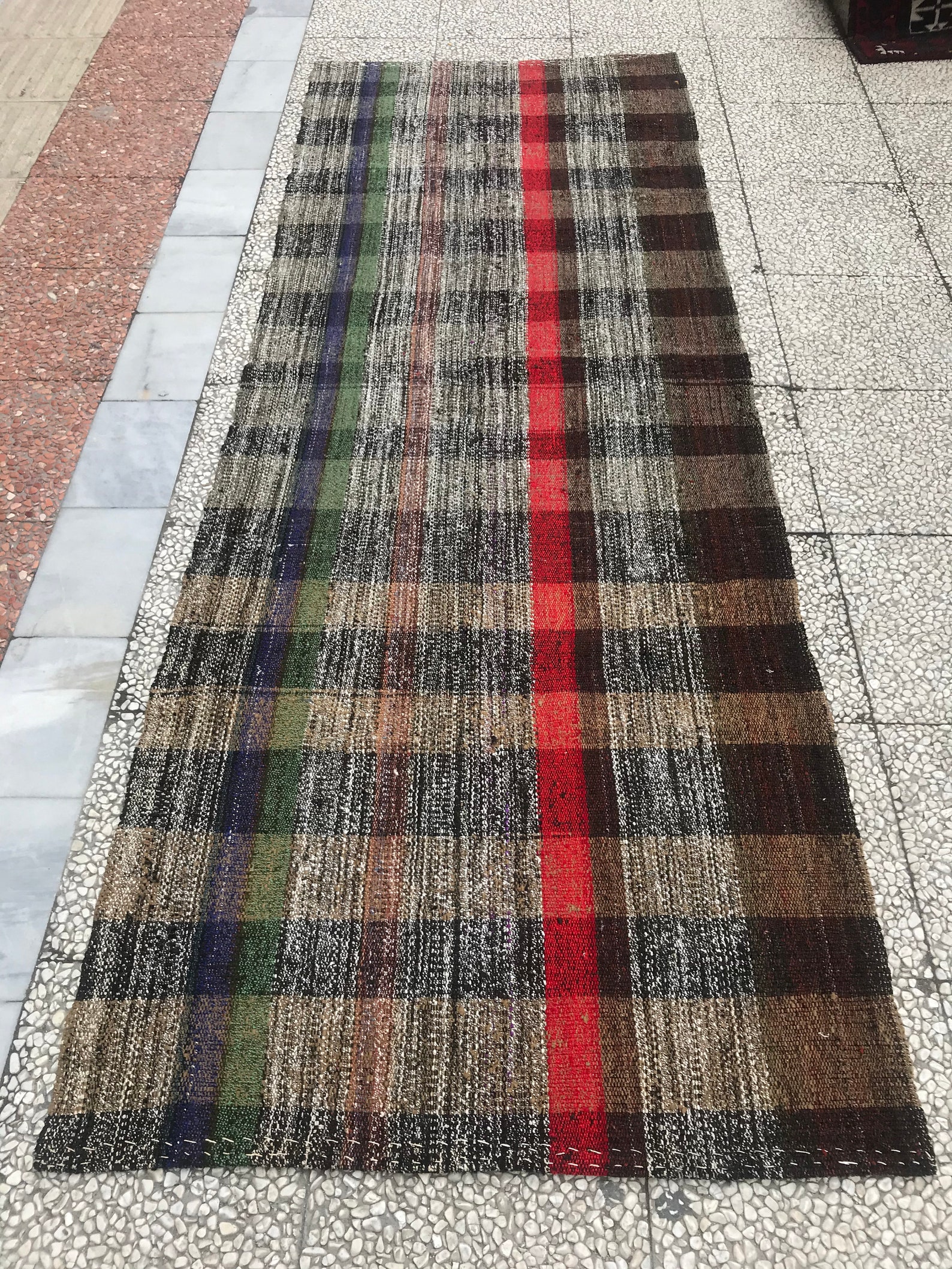 Anatolian Goat Hair and Cotton Woven Rug 6'13 X 3'54 - Etsy