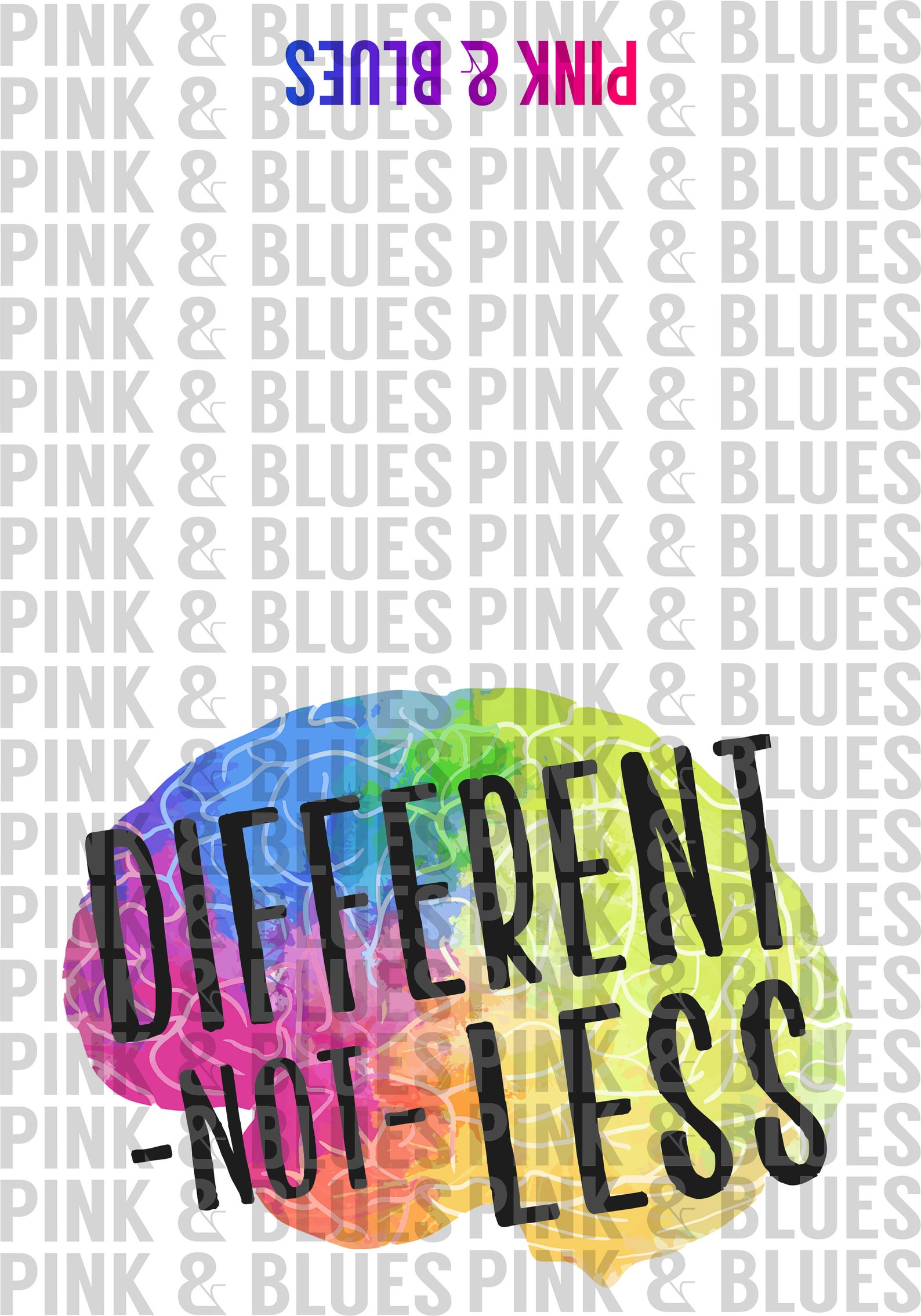 Different Not Less Neurodiversity/ Neurodivergence/ ADHD/ - Etsy