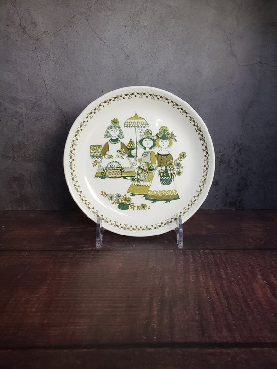 Set of 2 Figgjo Flint Market Side/Dessert/Pie | Etsy