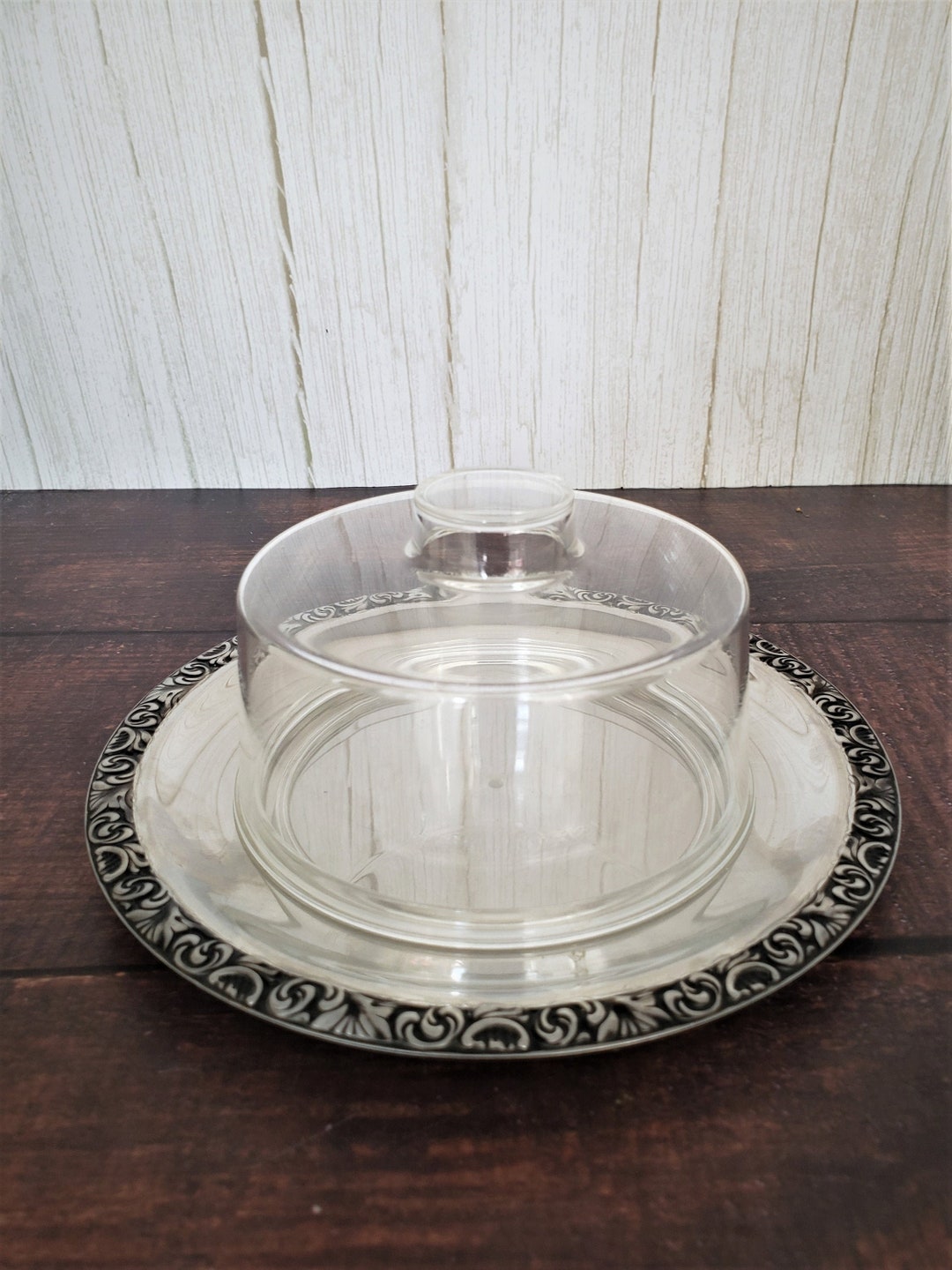 WMF Cromargan Covered Round Butter/serving Dish, Modernist Bauhaus ...