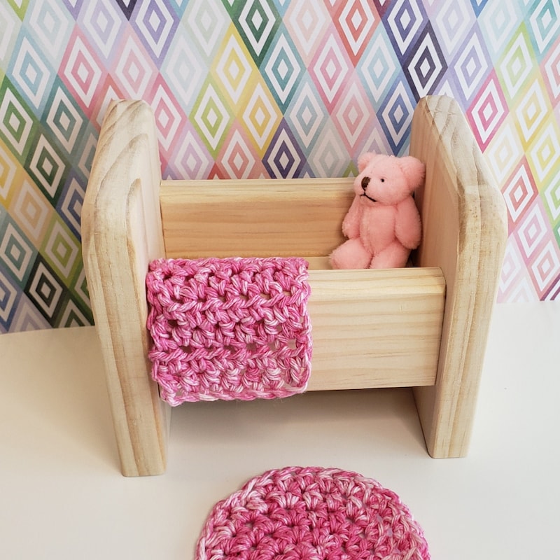 1/6 Doll Crib - Etsy