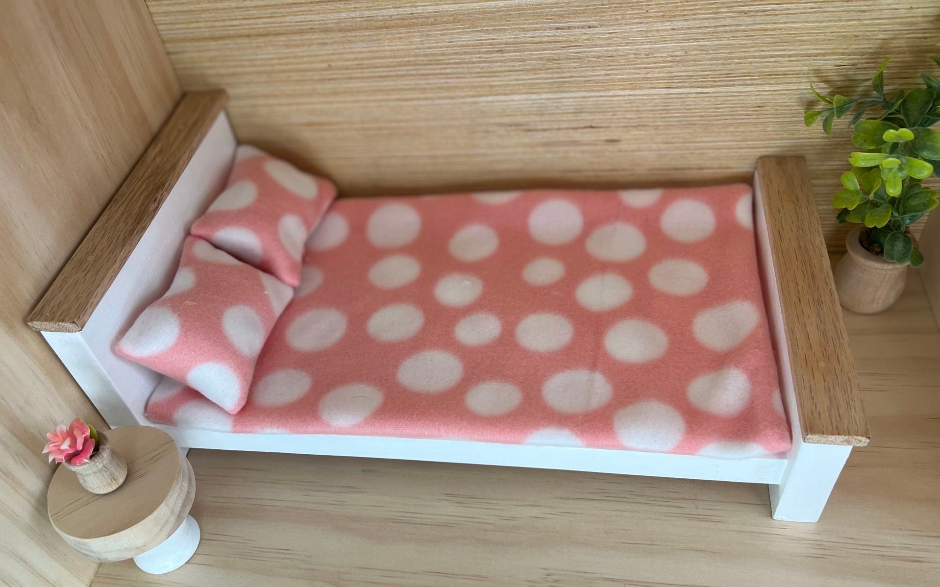 1:6 Scale QUEEN Bed Sturdy Wooden Premium Wood Teal or - Etsy