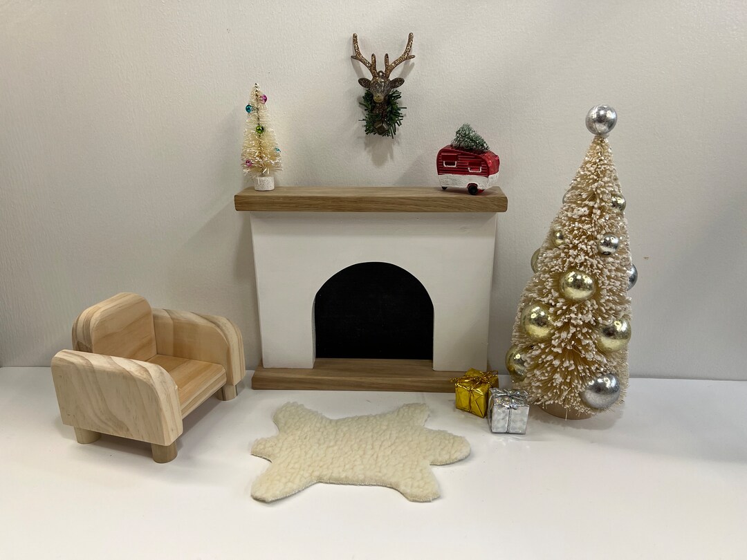 BEAR RUG for DOLLHOUSE, Diorama, Room Box | 3 Sizes Available | Mini ...