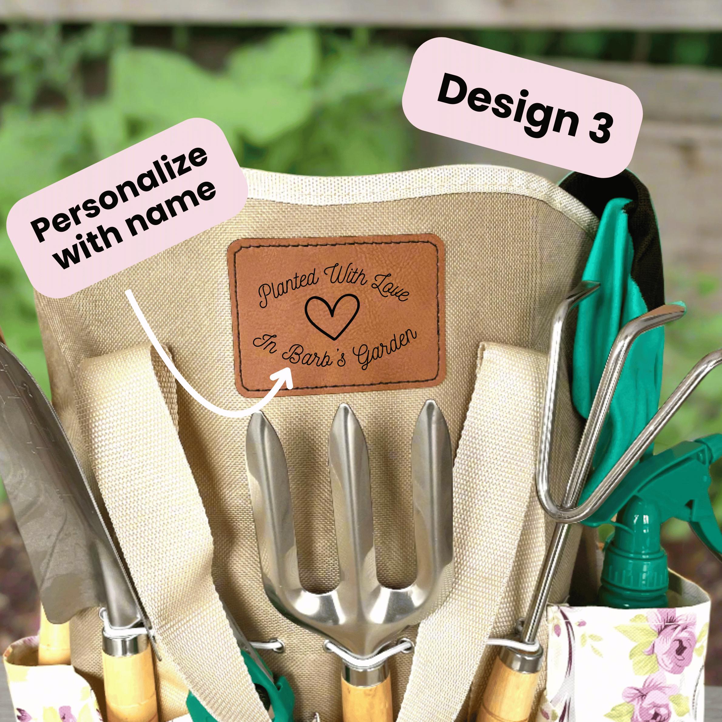 Gardening Tote Set, Personalized Garden Tool Set, Gardening Gift for ...