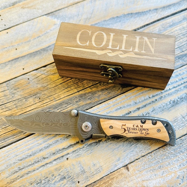 Engraved Knife - Etsy