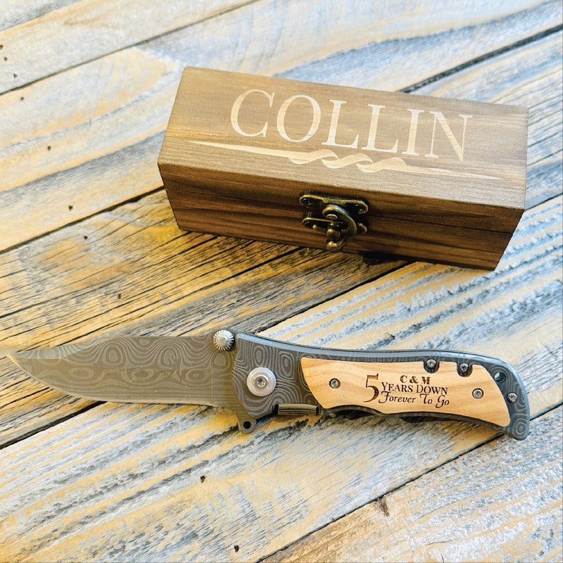 Engraved Knife - Etsy