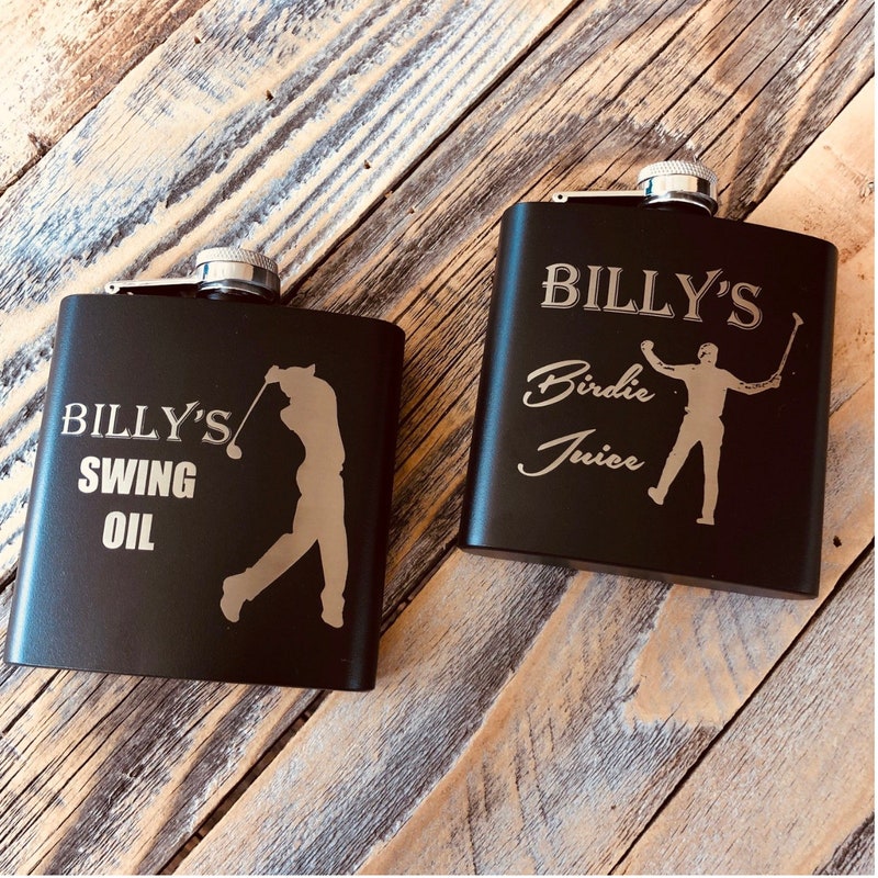 Personalized Flask - Etsy