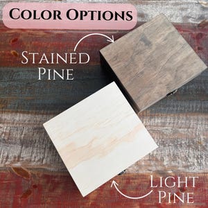 Sentimental Moments Keepsake Box, Wooden Keepsake Box, Custom Message ...