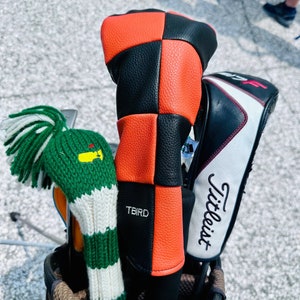 Monogrammed Driver Head Cover for Golf Enthusiasts, Golf Head Cover ...