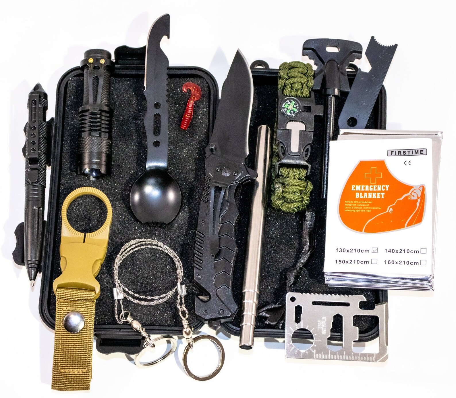 Personalized Survival Set, 13-in-1 Waterproof Tactical Gear - Etsy