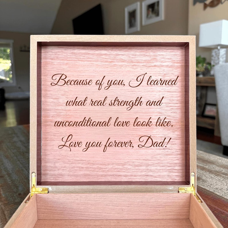 Father Daughter Keepsake Box - Etsy