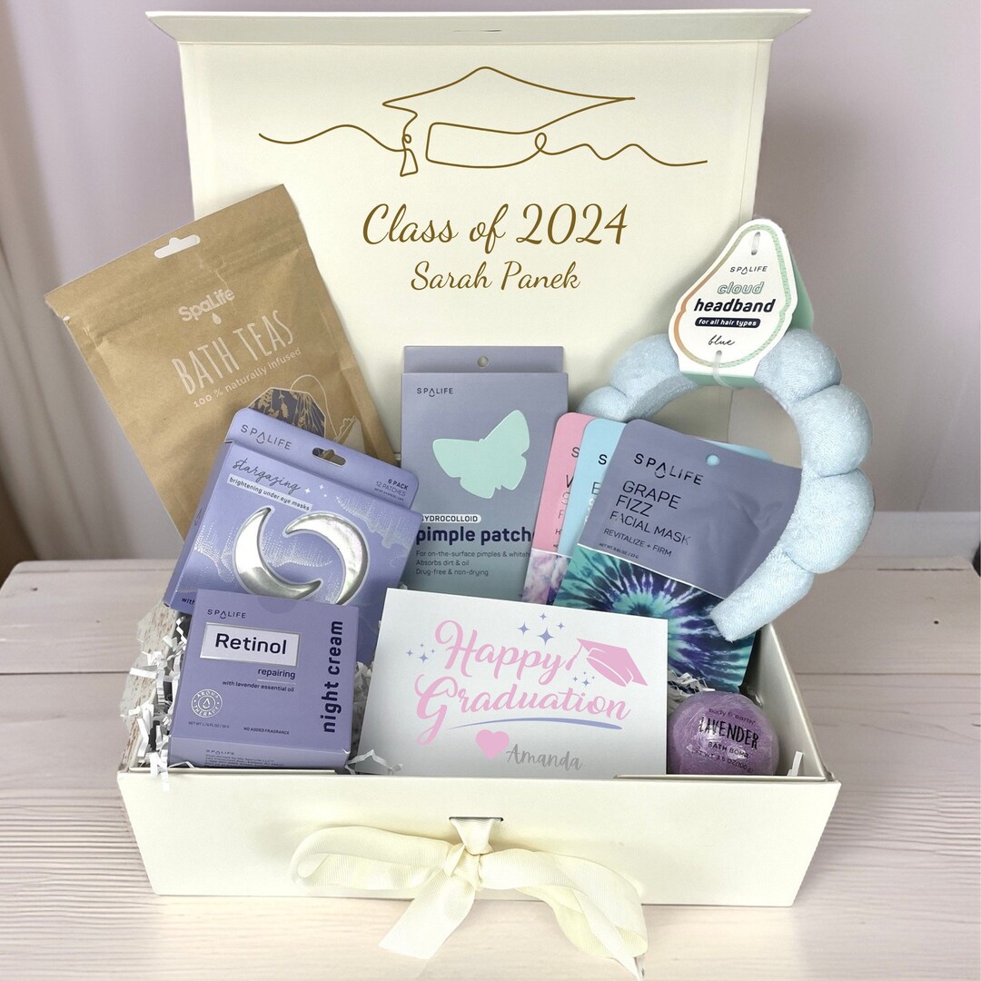 Graduation Spa Retreat Gift Set, Graduate Gift Set, Spa Day Gift Box ...