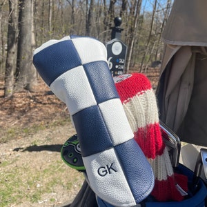 Monogrammed Driver Head Cover for Golf Enthusiasts, Golf Head Cover ...
