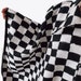 Checkered Wool Hooded Cape in Black and White. Plaid Felt - Etsy